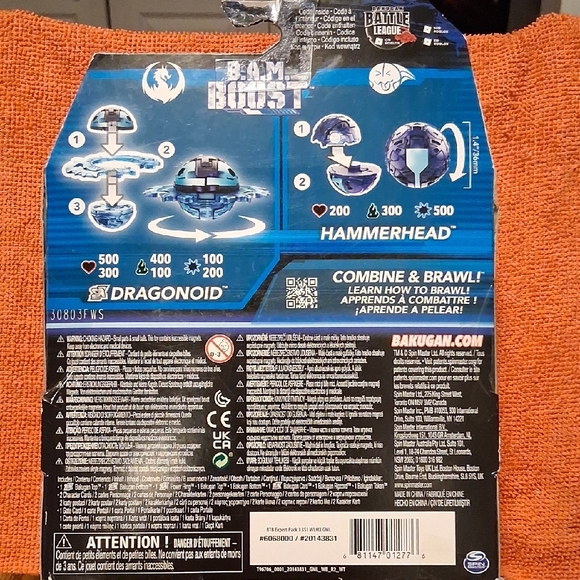 Spin Master | Toys | Bakugan Expert Pack Dragonoid Vs Hammerhead Blue ...